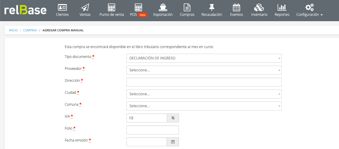 DIN: ¿Cómo registrarlo en mis compras?